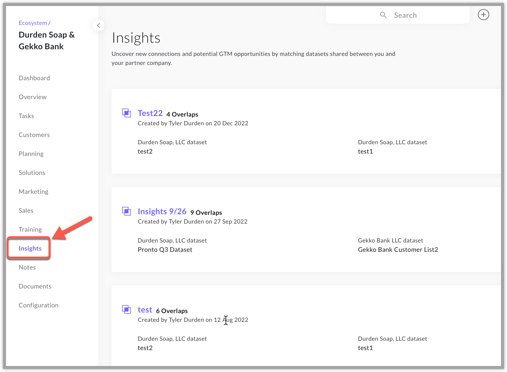 Insights – Pronto Support
