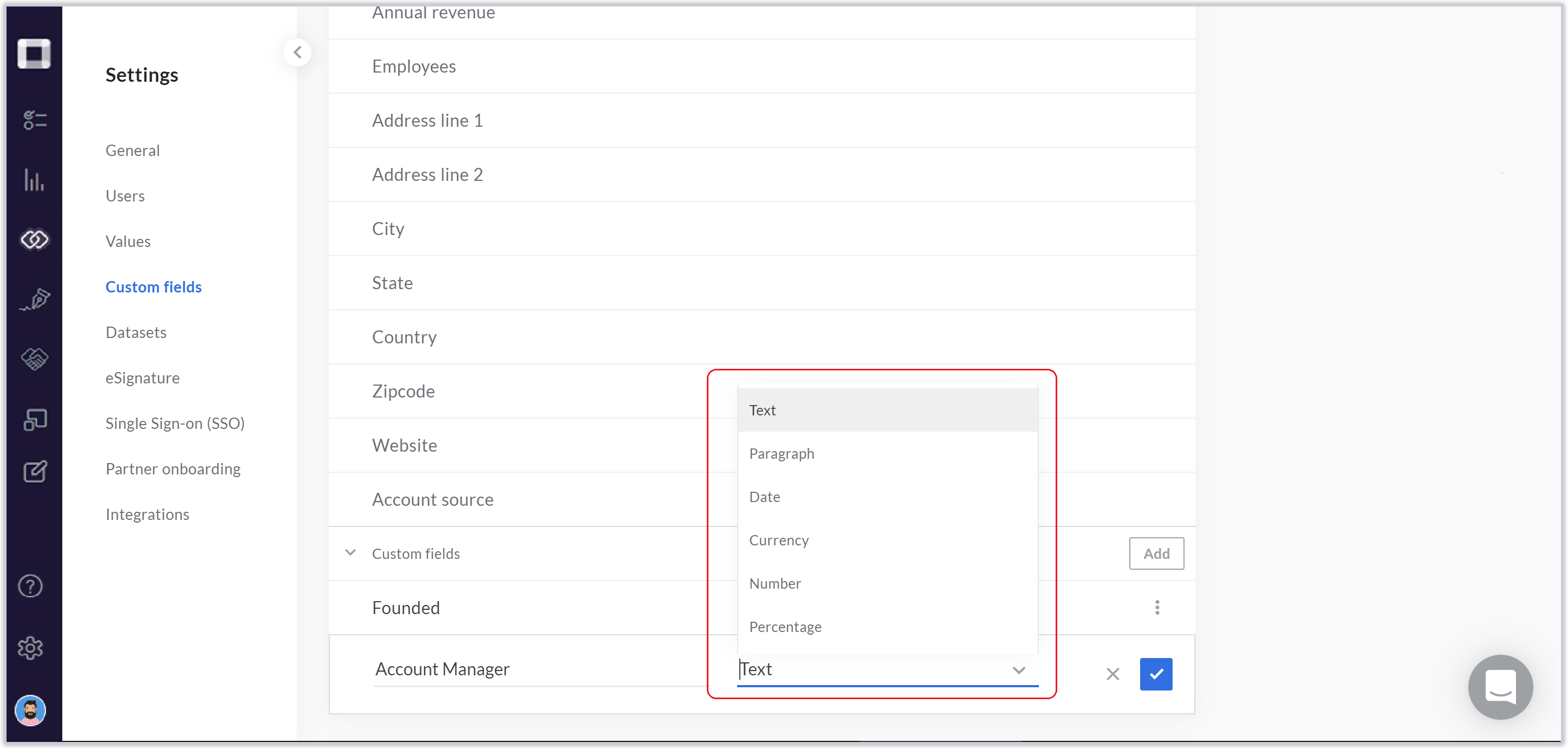 Customizing Accounts for a Relationship – Pronto Support