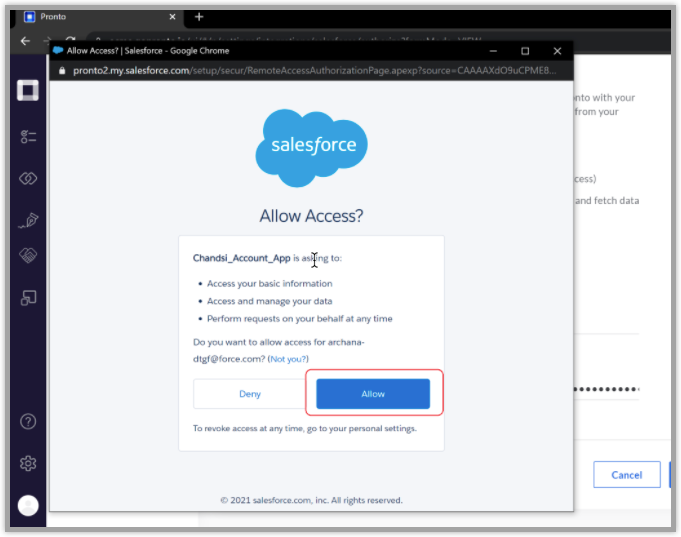 Salesforce Integration With Pronto Pronto Support