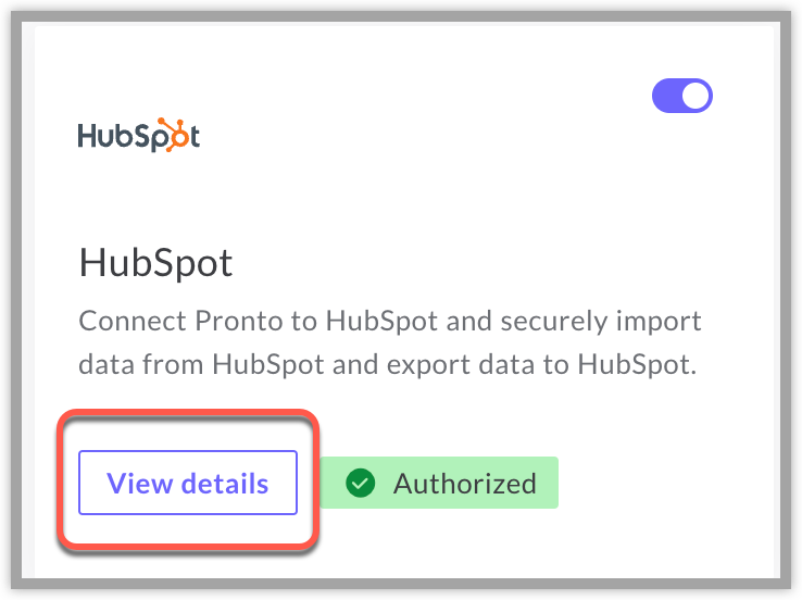 Hubspot Data Mapping Hubspot Objects To Pronto Objects Pronto Support